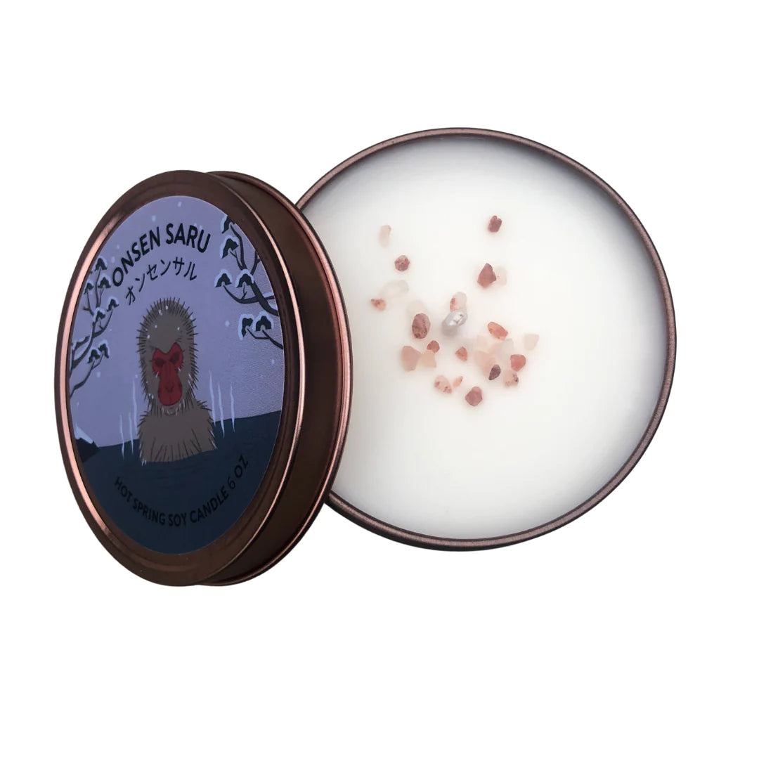 Onsen Saru Hot Spring Soy Candle – Mojave+Tejon